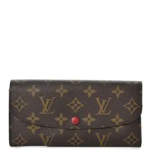 LOUIS VUITTON Wallet Emilie Monogram - Rouge Red
