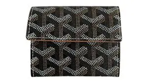 Goyard Marigny Wallet - Black/tan