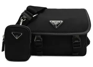 Prada Buckled Satchel Shoulder Bag
