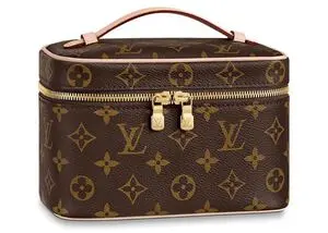 LOUIS VUITTON Nice Beauty Case Monogram Mini - Brown