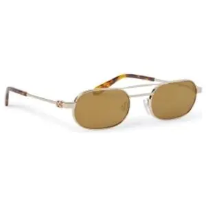 Off-White Vaiden Sunglasses - Gold/brown (oeri123s24met0017676/fr)