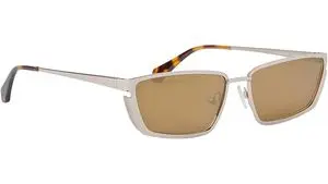 Off-White Off-White Richfield Sunglasses Brown/gold (oeri119s24met0017676)
