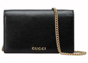 Gucci Chain Wallet - Black