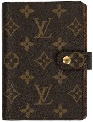 LOUIS VUITTON Agenda Cover Small Ring Monogram - Brown