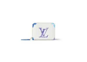LOUIS VUITTON Zippy Coin Purse - Blue