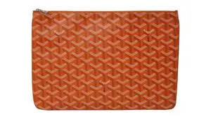 Goyard Senat Pouch Mm - Orange