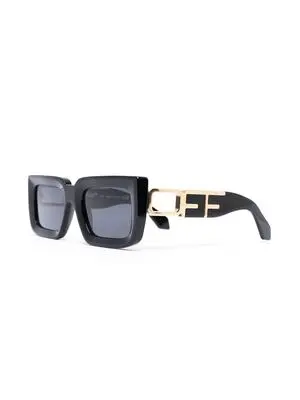 Off-White Boston Sunglasses - Black/dark Grey (oeri073s23pla0011007/fr)