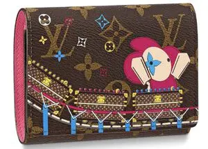 LOUIS VUITTON Victorine Wallet Monogram Vivienne Holiday - Rose Pivoine Pink