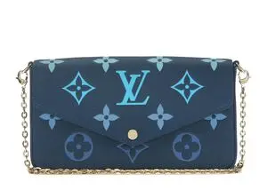 LOUIS VUITTON Felicie Pochette Gradient Blue