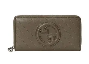 Gucci Blondie Ziparound Wallet - Brown