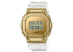 Casio G-shock Digital Watch With Case - Stainless Steel