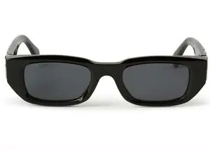 Off-White Fillmore Square Sunglasses - Black/dark Grey (oeri124s24pla0011007/fr)