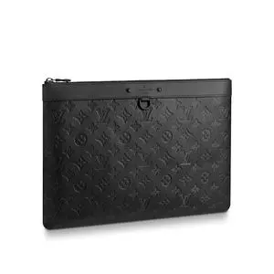 LOUIS VUITTON Pochette Apollo Monogram Shadow - Black