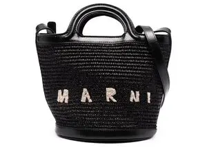 Marni Tropicalia Bucket Bag - Black