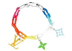 LOUIS VUITTON Ceramic Chain Bracelet - Rainbow