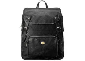 Gucci Medium Soft Leather Backpack - Black