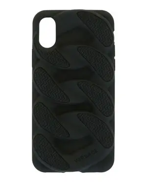 Versace Silicone Chain Reaction Iphone X Case - Black