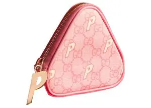PALACE X Gucci Triferg Supreme Ggp Coin Purse - Pale Pink
