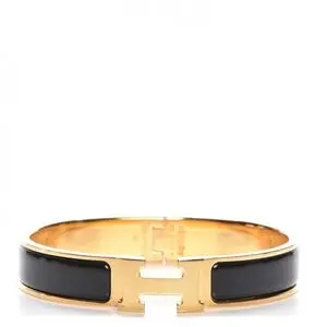 HERMÈS Clic Clac H Bracelet Goldtone PM
