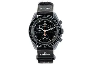 SWATCH X Omega Moonswatch Mission To Moonshine Gold Swiss Lantern Pattern Watch - Bioceramic