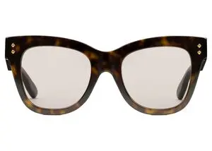 Gucci Cat Eye Frame Sunglasses - Dark Tortoiseshell (691297 J0740 2374)