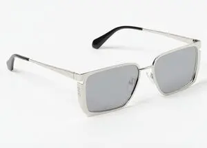 Off-White Yoder Sunglasses - Silver/dark Grey (oeri121s24met0017272/fr)