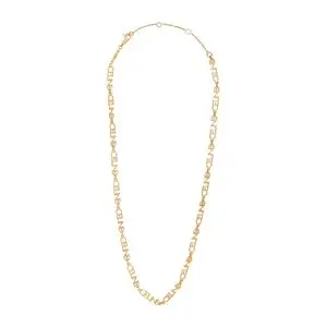 Celine Logo Necklace - Gold