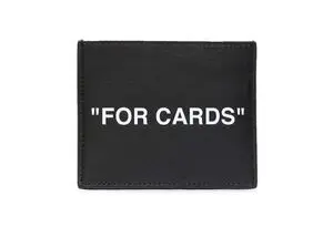 Off-White For Cards Card Holder - Black