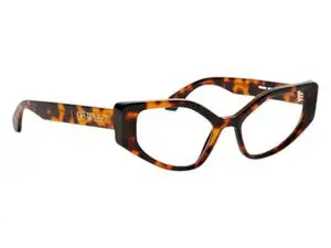 Off-White Off-White Style 24 Eyeglasses Havana Blue Light Block (oerj024s23pla0016000/fr)