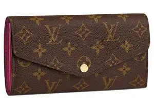 LOUIS VUITTON Sarah Wallet Monogram - Fuchsia