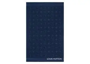 LOUIS VUITTON Lvacation Beach Towel - Navy Blue