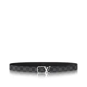 LOUIS VUITTON Neogram Belt Damier Graphite 30mm