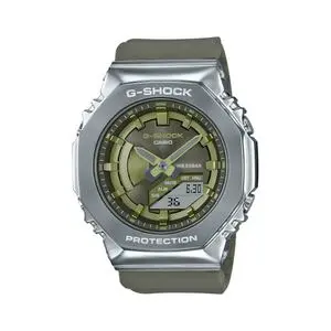 Casio Watch With Resin Band - Stainless Steel