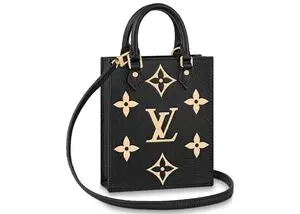 LOUIS VUITTON Petit Sac Plat - Black