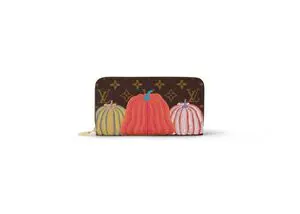 LOUIS VUITTON X Yk Zippy Wallet - Pumpkin Print