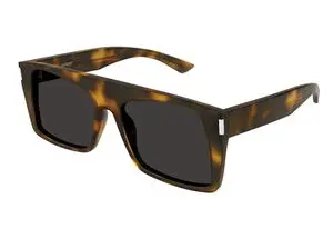 Saint Laurent Square Sunglasses - Havana/black (sl/651