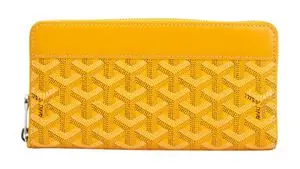 Goyard Matignon Wallet Gm - Yellow