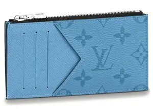 LOUIS VUITTON Coin Card Holder - Denim