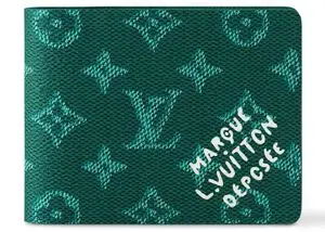 LOUIS VUITTON Ple Wallet - Green