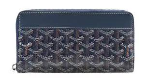 Goyard Matignon Wallet Gm - Navy Blue
