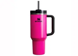 STANLEY The Neon Collection Flowstate Quencher 40oz Tumbler Electric Pink