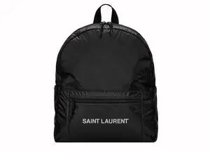 Saint Laurent Nuxx Backpack - Silver/black