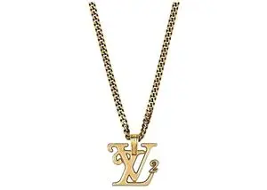 LOUIS VUITTON X Nigo Squared Necklace