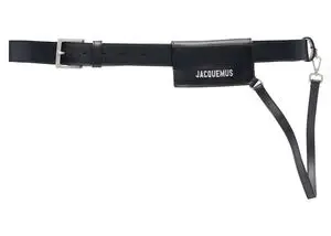 Jacquemus Leather Logo Belt