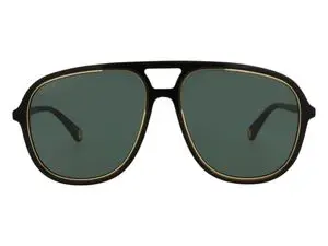 Gucci Aviator Sunglasses - Black/green (gg1077s/30012797