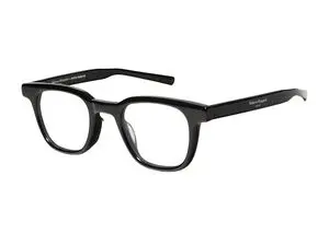 GENTLE MONSTER Maison Margiela X Square Round Eyeglasses - Black Mm010 01