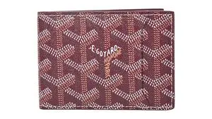 Goyard Victoire Slot Wallet Companion Ine - Burgundy