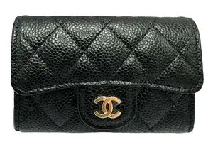 Chanel Classic Card Holder Ap0214 - Black