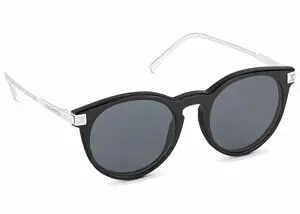 LOUIS VUITTON Rise Round Sunglasses - Black/silver (z1669w/e)