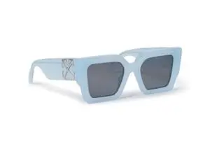 Off-White Catalina Square Sunglasses - Light Blue/dark Grey (oeri128s24pla0014007/fr)